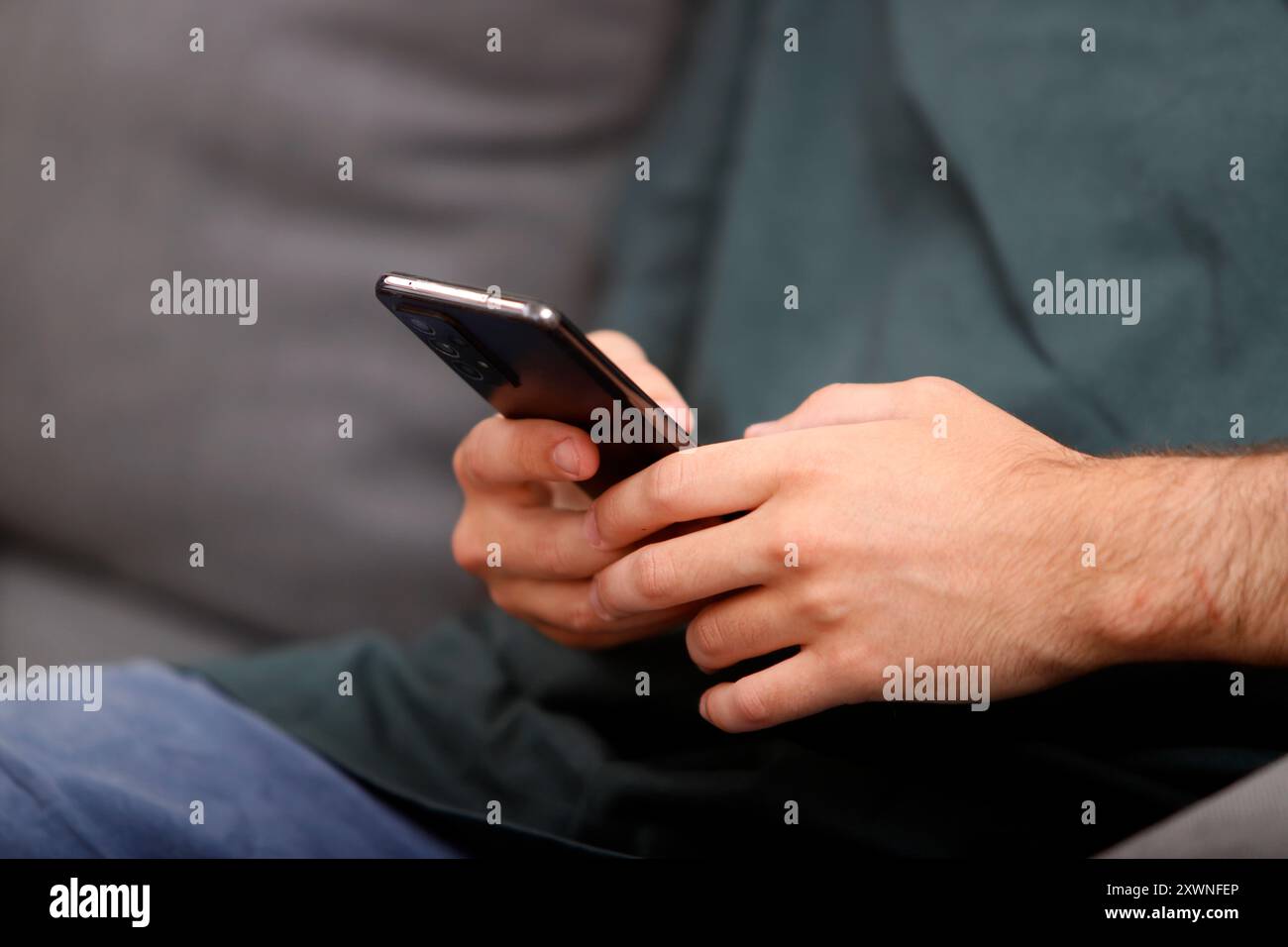 Hand scrolling hi-res stock photography and images - Alamy