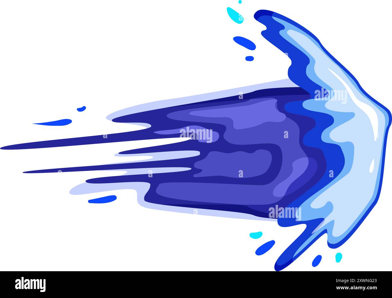 light laser gun beam cartoon vector illustration Stock Vector Image ...