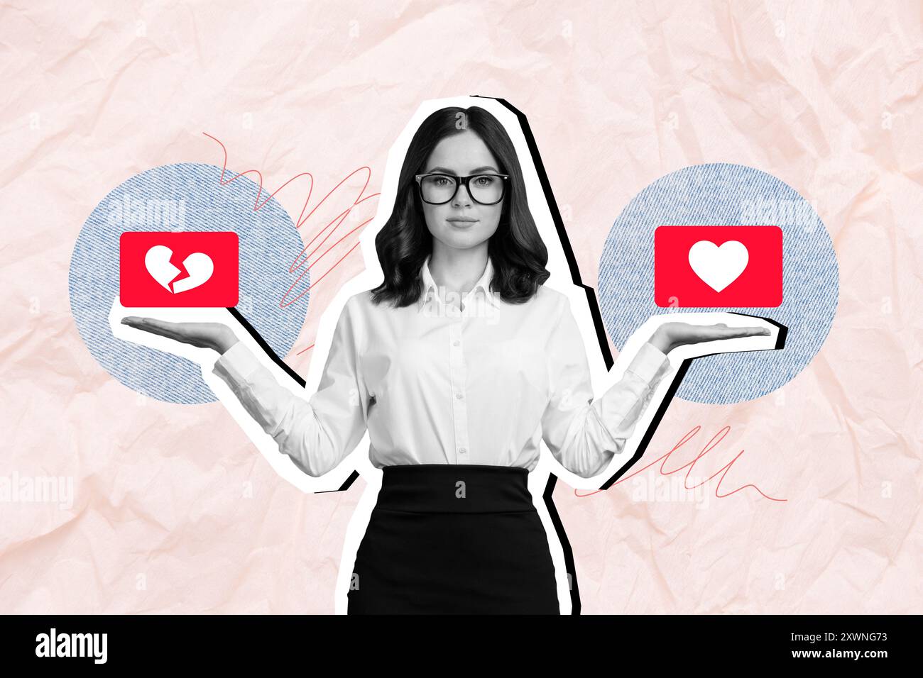 Choose like dislike icon hi-res stock photography and images - Alamy