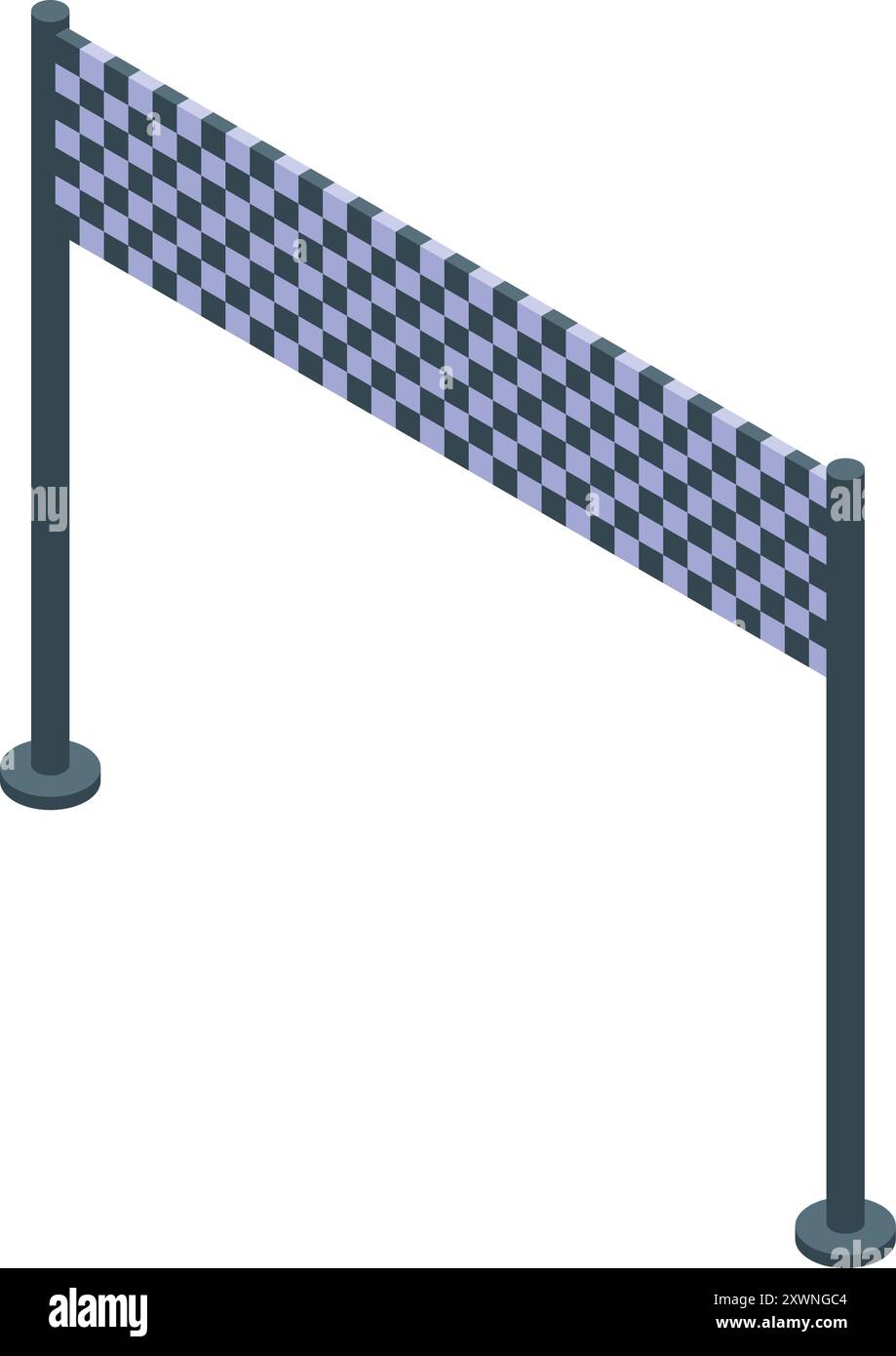 Checkered Race Car Finish Line 90" X 29" Personalized The Finish Line