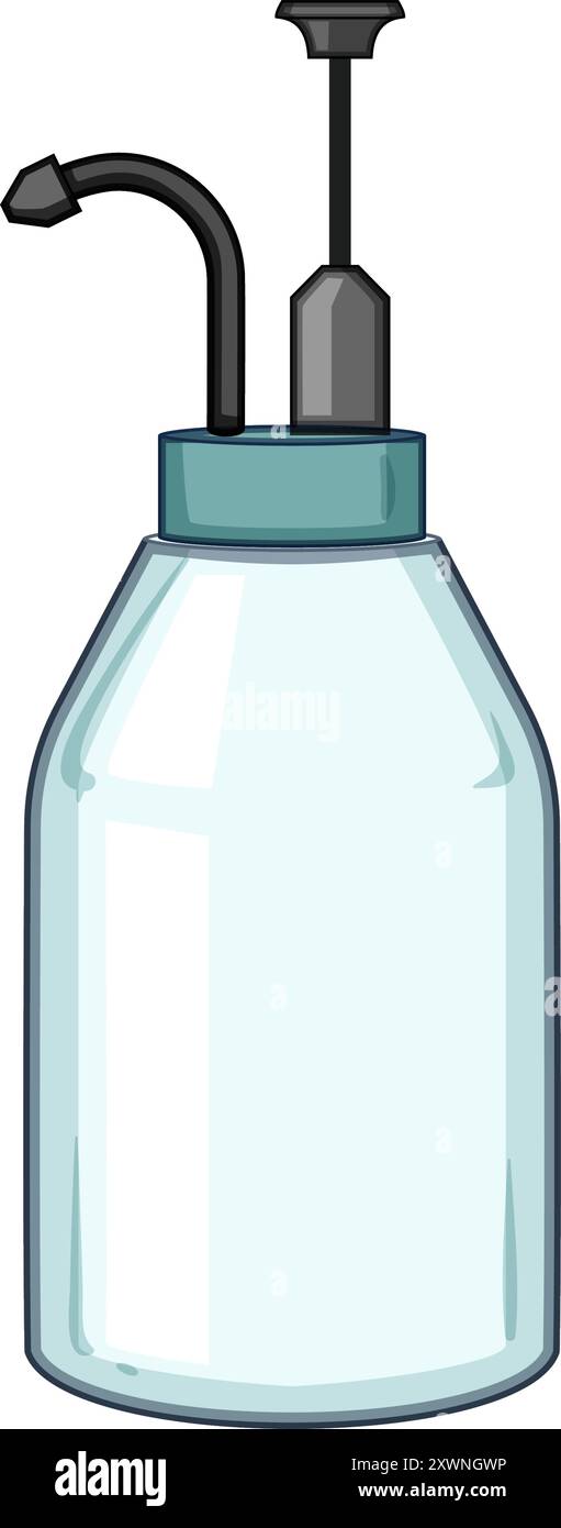 hands liquid soap dispenser cartoon vector illustration Stock Vector ...