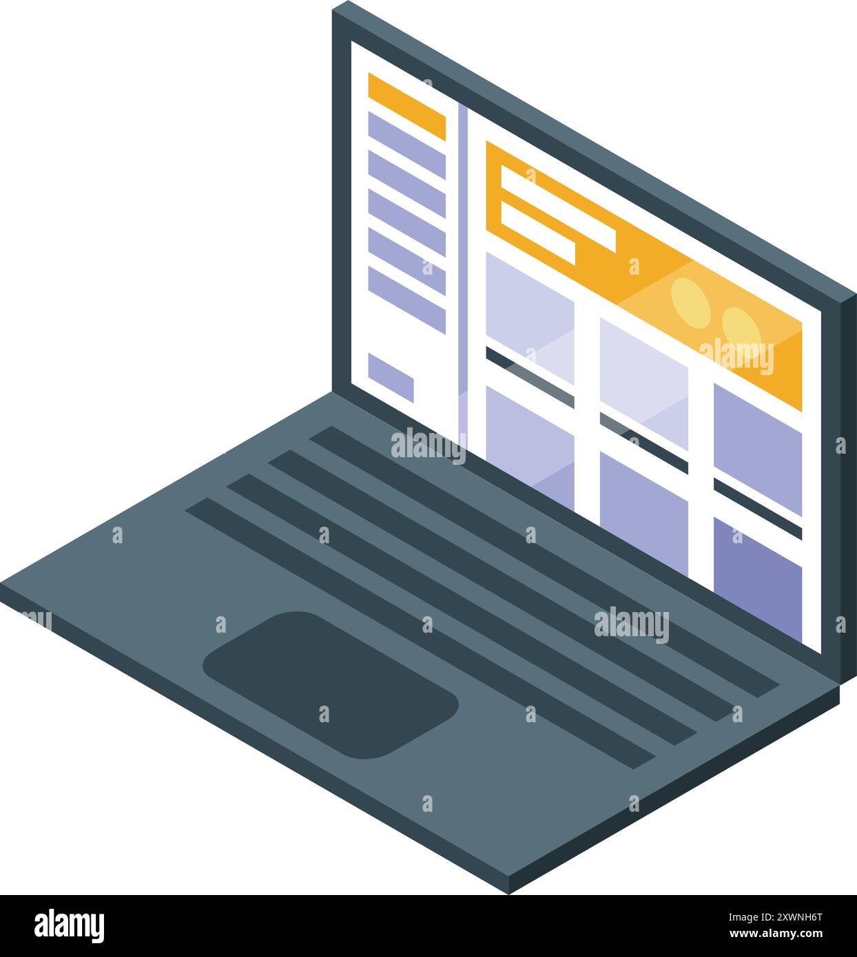 Open front end Stock Vector Images - Alamy