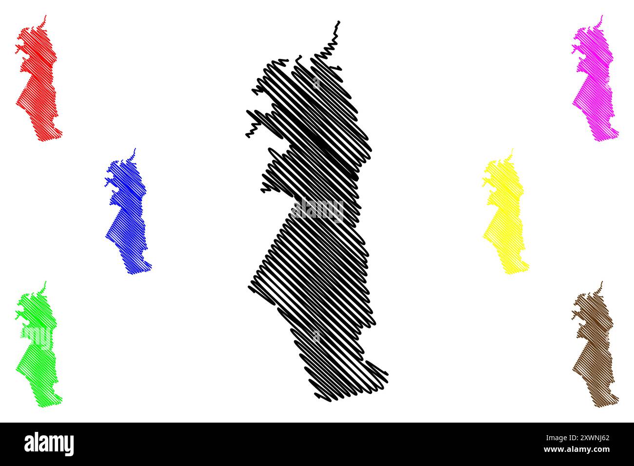 The Hills Shire (Commonwealth of Australia, New South Wales, NSW) map ...