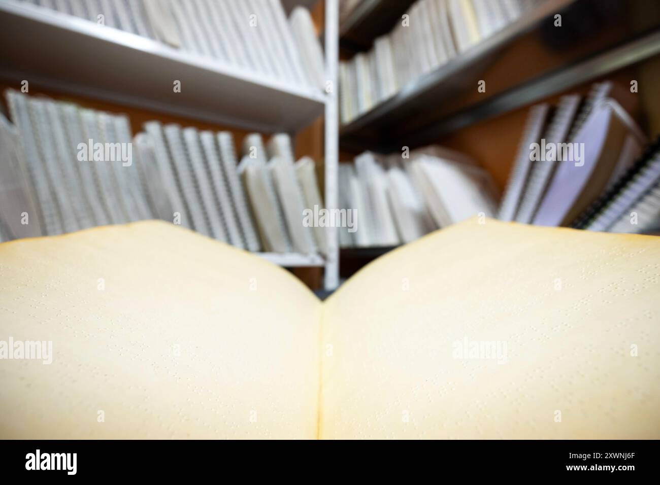 Braille is a system of reading and writing by touch used by the blind ...