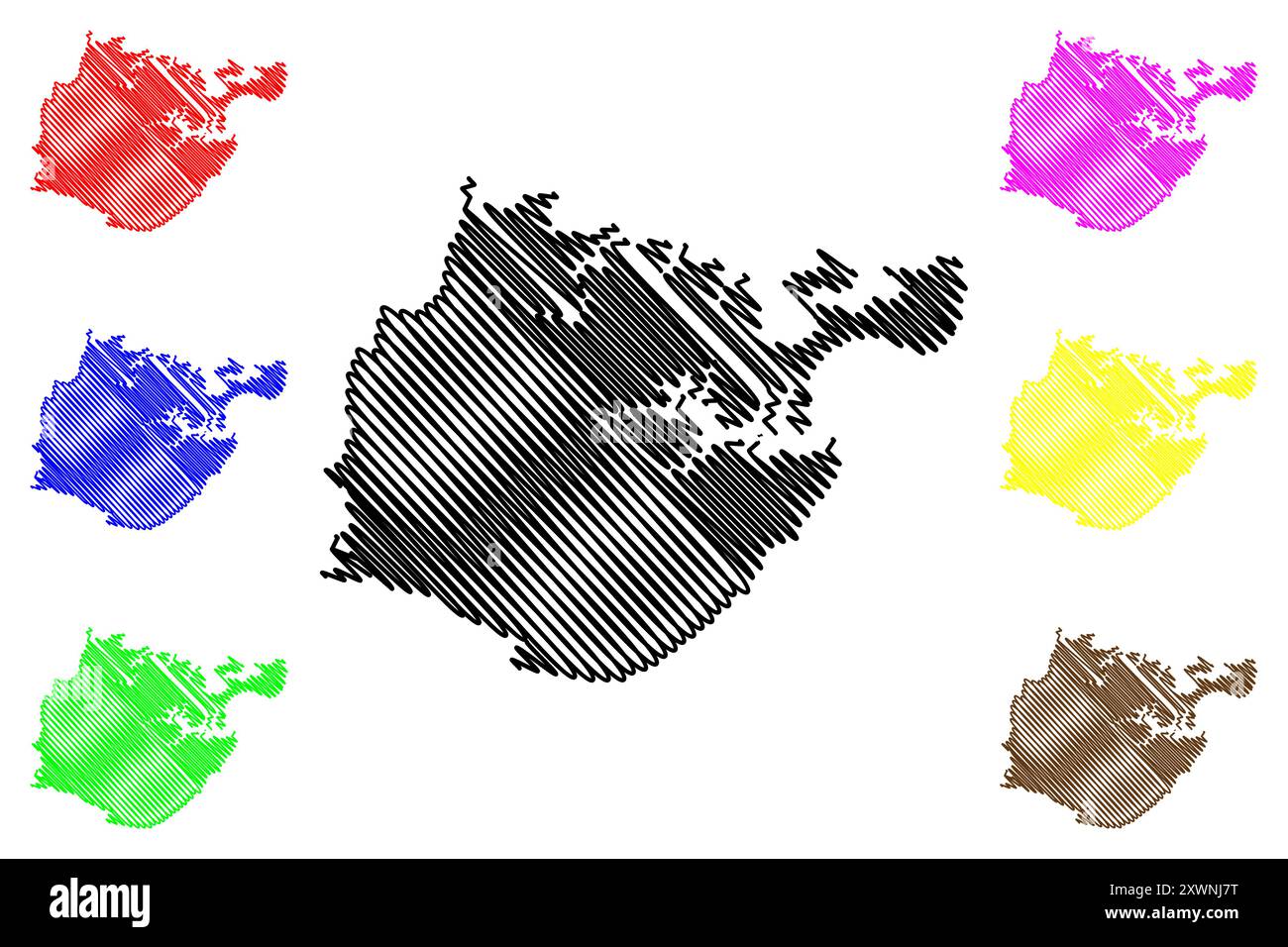 Sutherland Shire (Commonwealth of Australia, New South Wales, NSW) map ...