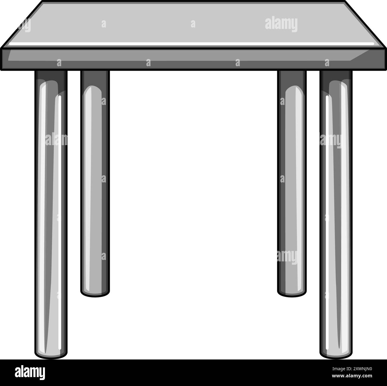 Minimalist home office elegant Black and White Stock Photos & Images ...