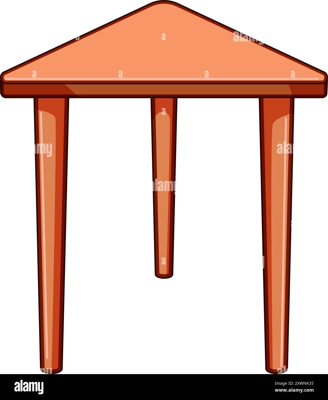 lightweight plastic table cartoon vector illustration Stock Vector ...