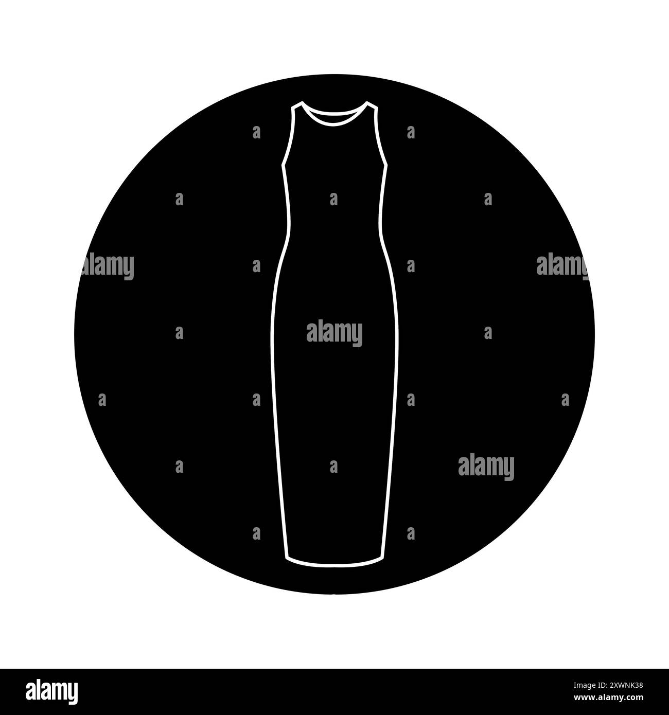 Knit dress vector vectors hi-res stock photography and images - Alamy