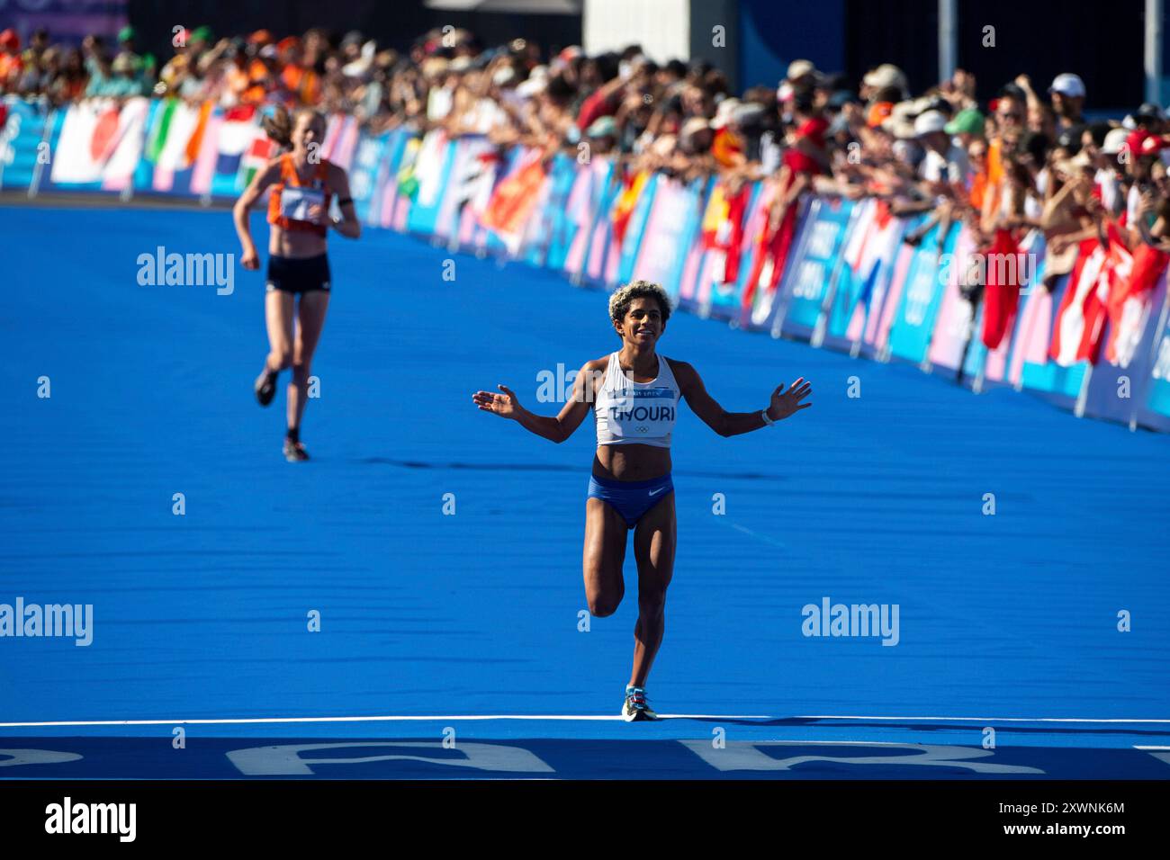 TIYOURI Maor (Israel), Marathon Frauen, FRA, Olympische Spiele Paris ...
