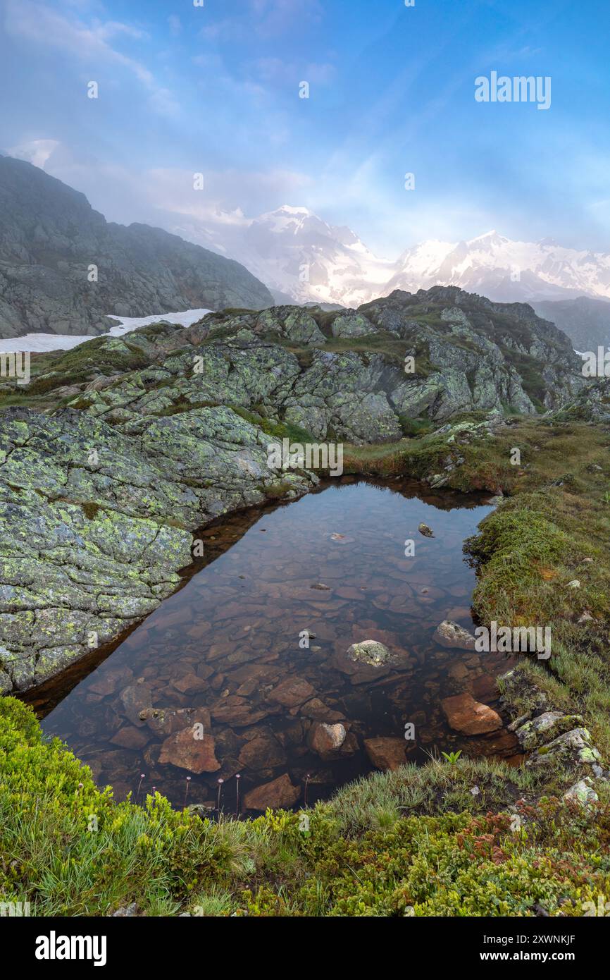 Meltwater puddle hi-res stock photography and images - Alamy