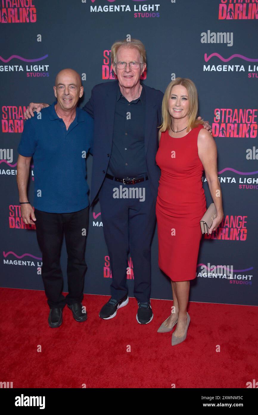 Bob Yari, Ed Begley Jr. und Gast bei der Premiere des Kinofilms Strange ...