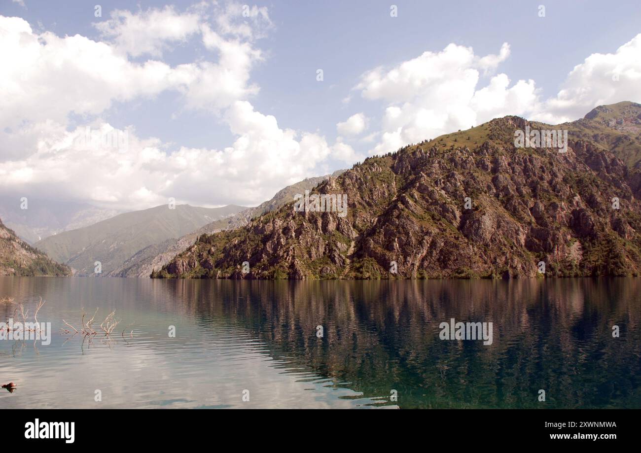 Sary Chelek lake in Kyrgyzstan Stock Photo - Alamy
