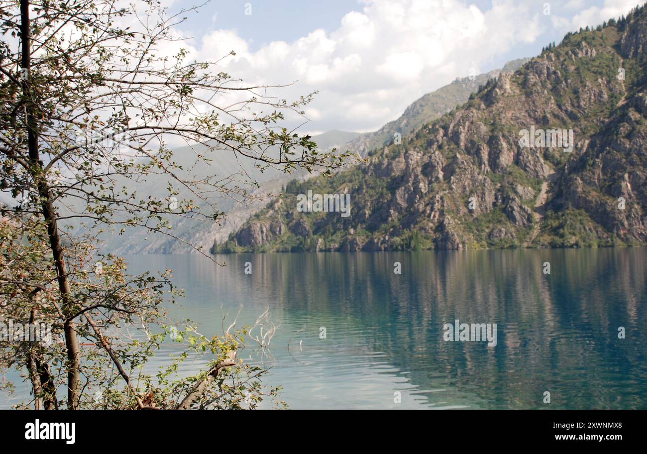 Sary Chelek lake in Kyrgyzstan Stock Photo - Alamy