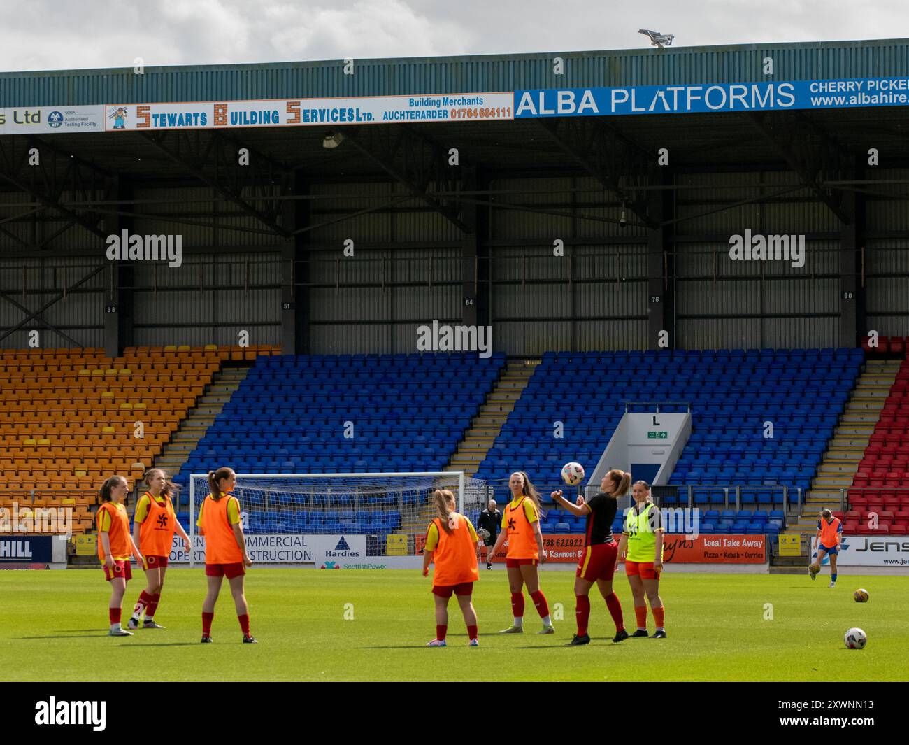Perth, Scotland, UK. August 18th 2024: A SWPL2 league match between ...