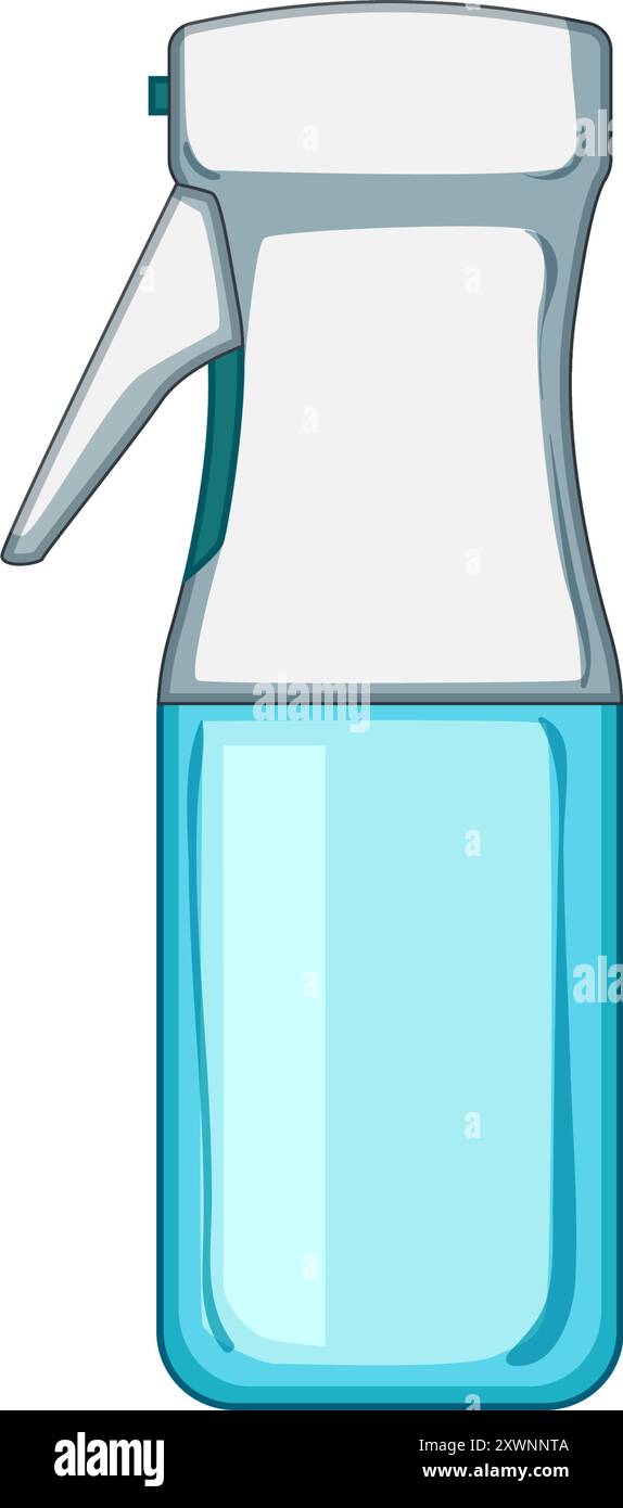 Spray nozzle trigger Stock Vector Images - Alamy