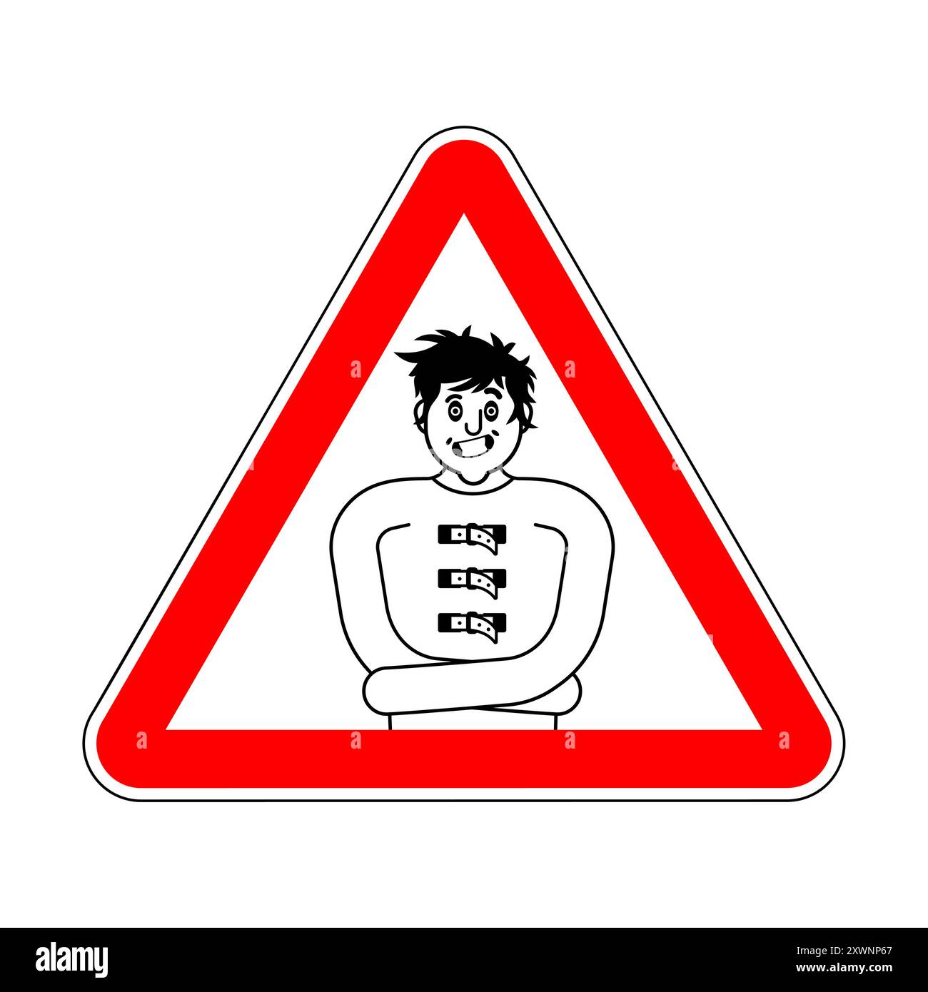 Psychopath symbol hi-res stock photography and images - Alamy