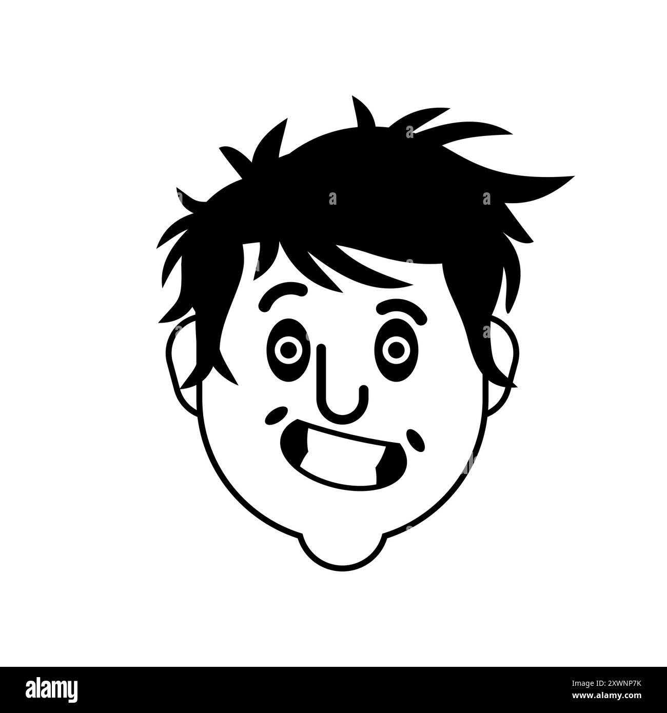 Psychopath symbol Cut Out Stock Images & Pictures - Alamy