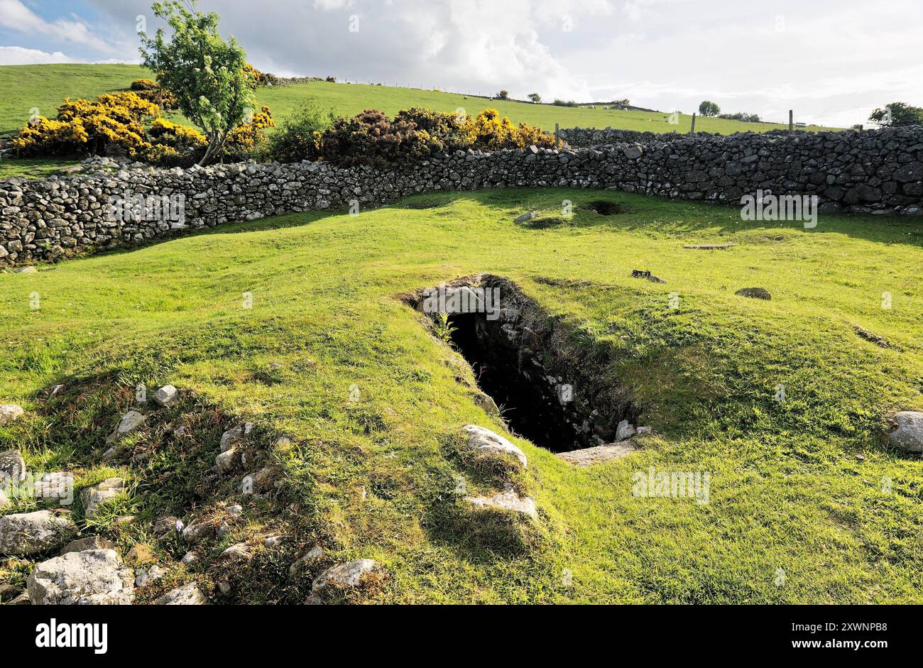 Drumena Cashel, near Castlewellan, County Down, Northern Ireland ...