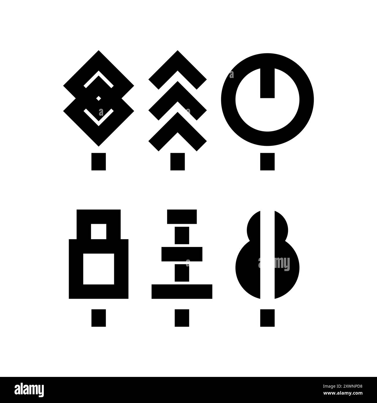 Ethnic green branch Cut Out Stock Images & Pictures - Alamy