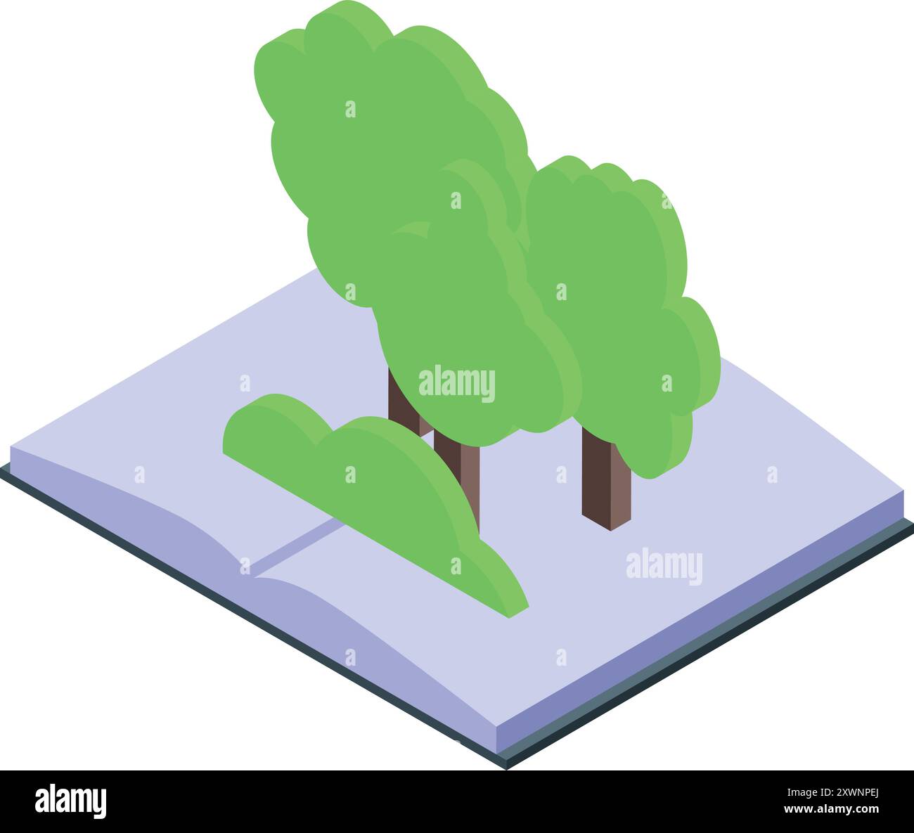 Book tree trees green Cut Out Stock Images & Pictures - Alamy