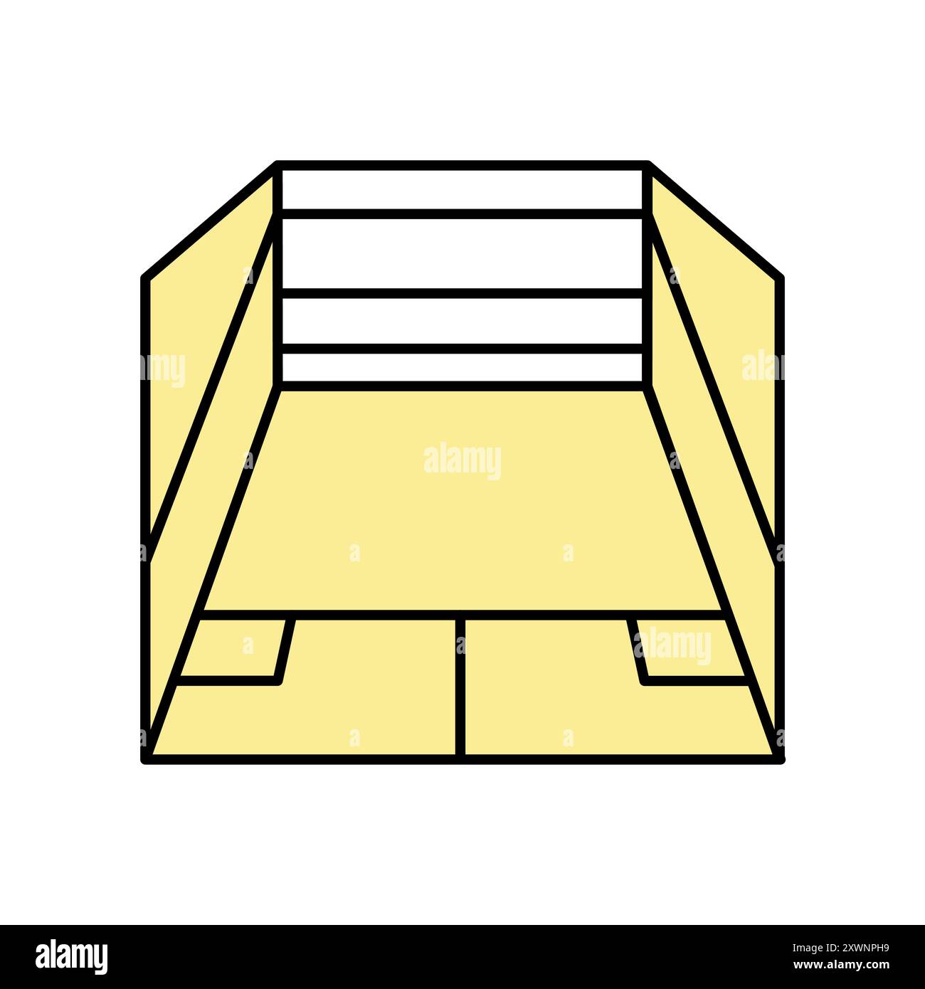 Indoor tennis hall Stock Vector Images - Alamy