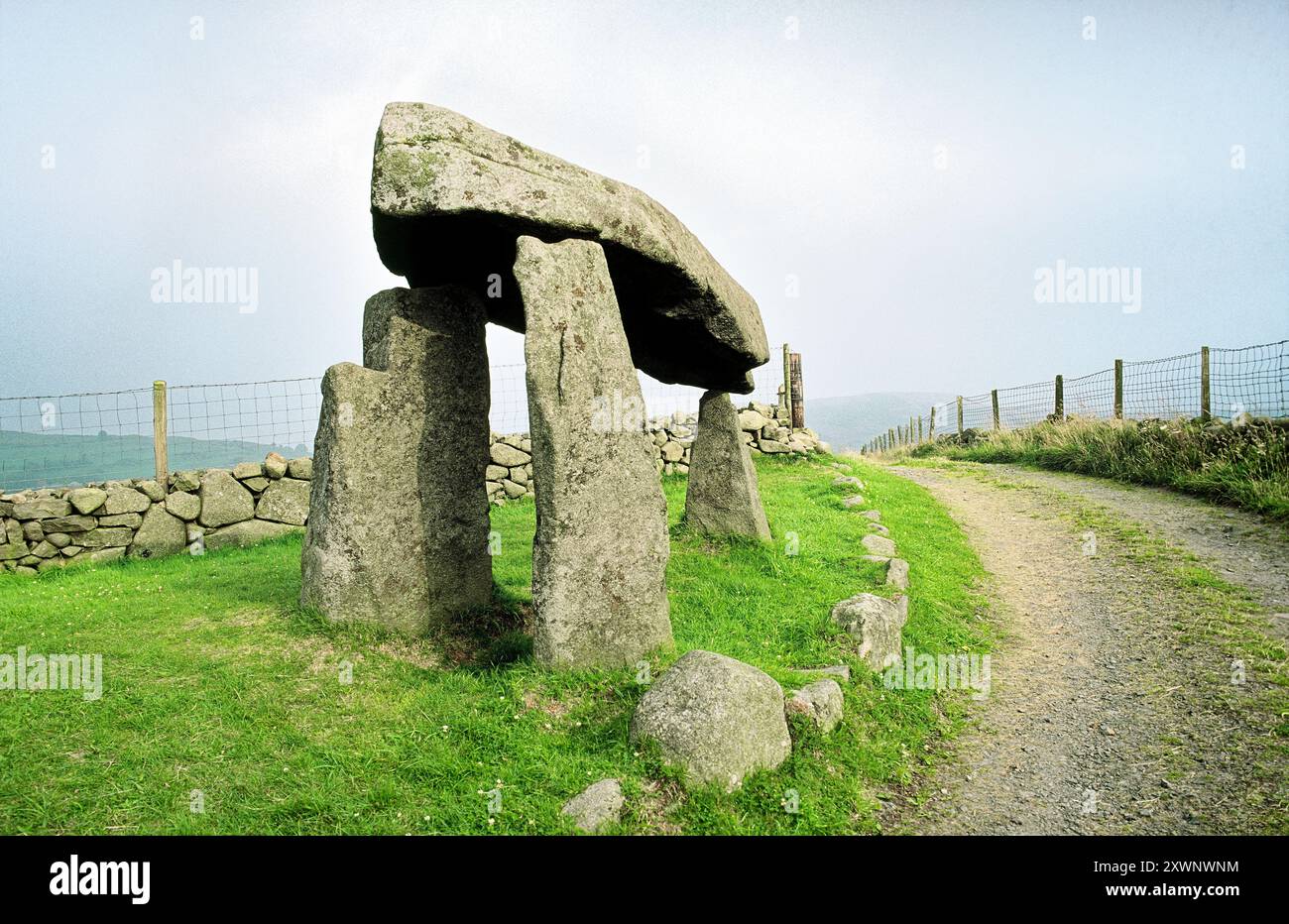 Legananny Dolmen prehistoric megalithic portal tomb cromlech near ...