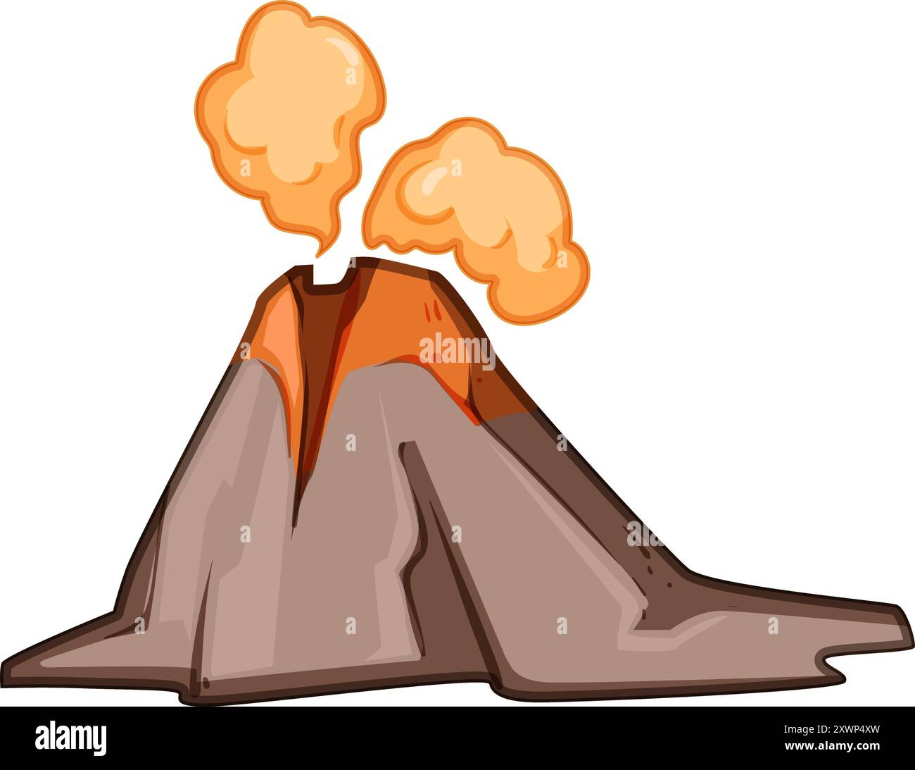 magma volcano eruption cartoon vector illustration Stock Vector Image ... magma volcano eruption cartoon vector illustration Stock Vector Image ...