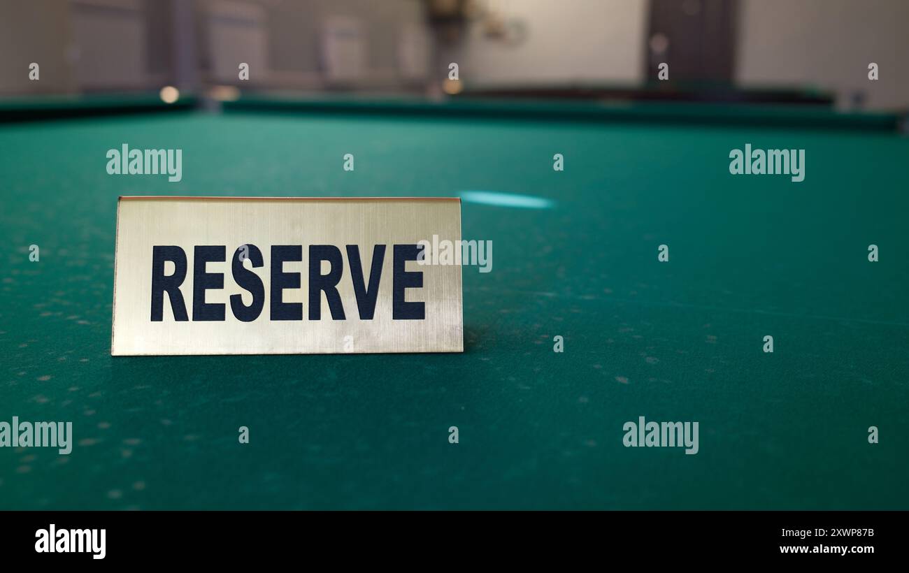 Billiard club reception hi-res stock photography and images - Alamy