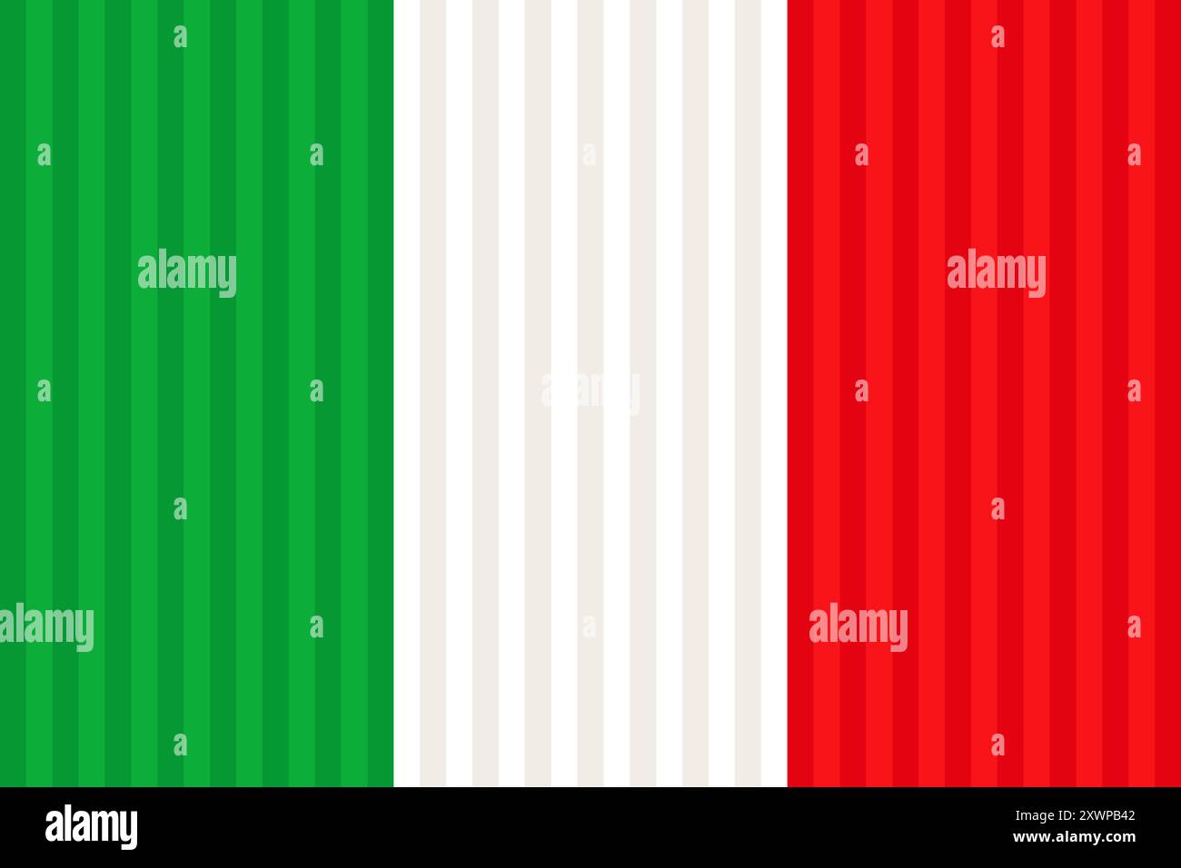 Retro futuristic striped flag of Italy Stock Vector Image & Art - Alamy