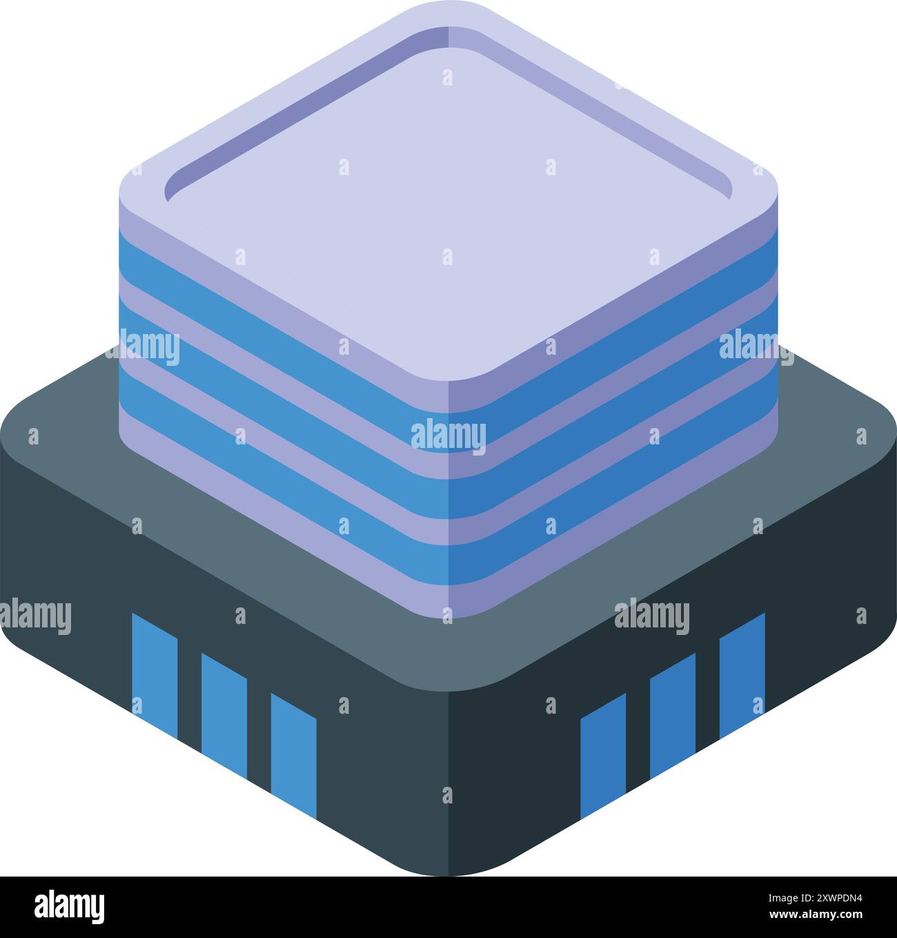 Office building with a modern design stands tall, featuring multiple ...