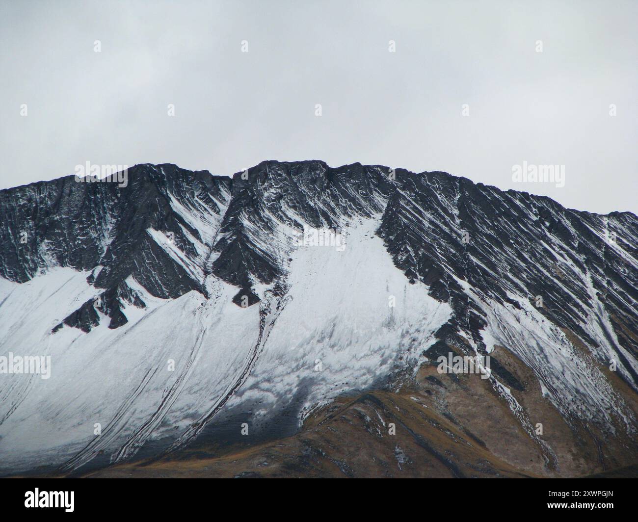Peaks of La Raya mountain range near Layo, Peru Stock Photo - Alamy