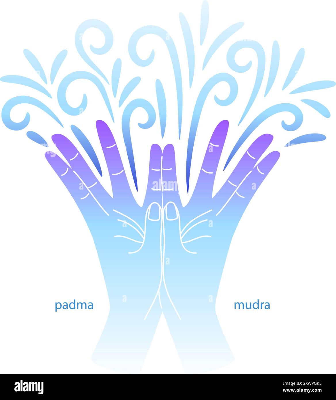 Padma mudra hi-res stock photography and images - Alamy
