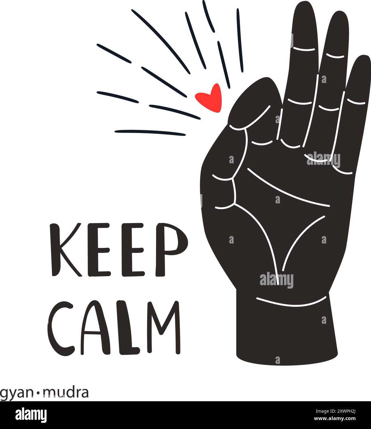 Gyan mudra Cut Out Stock Images & Pictures - Alamy