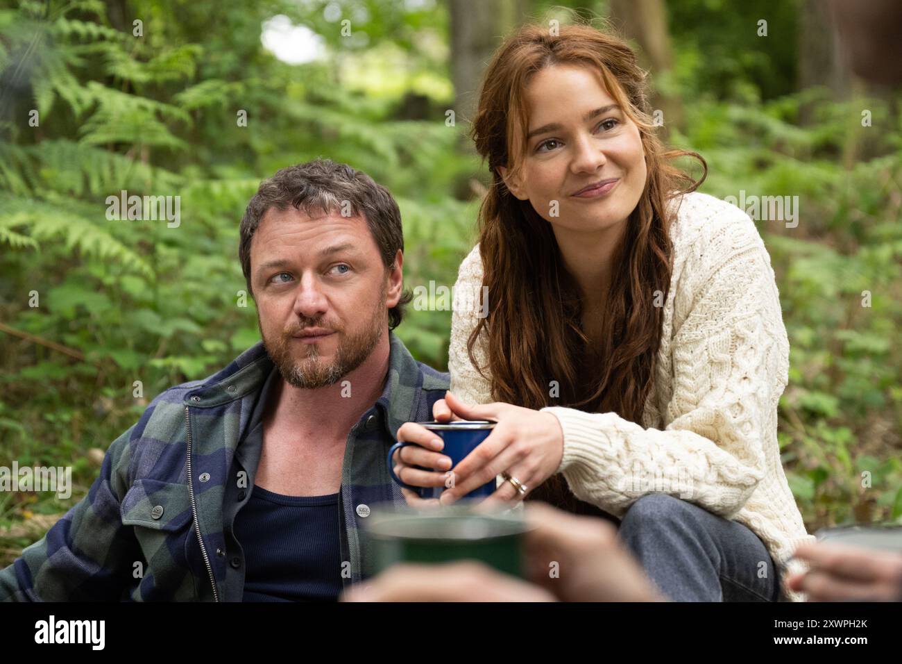 Speak No Evil James McAvoy & Aisling Franciosi Stock Photo - Alamy