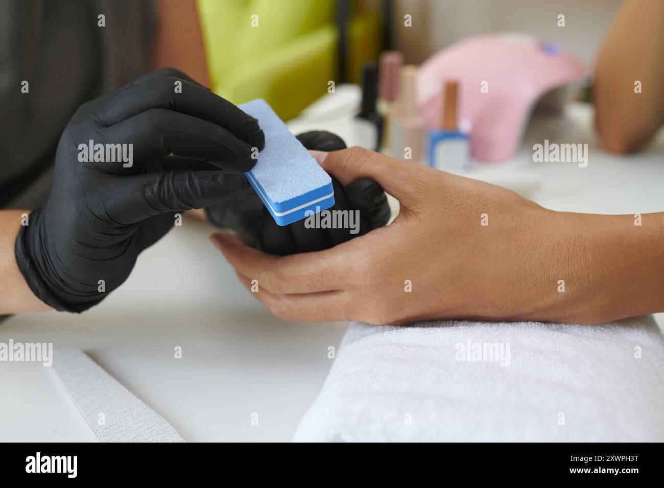 Hand buffing hi-res stock photography and images - Alamy