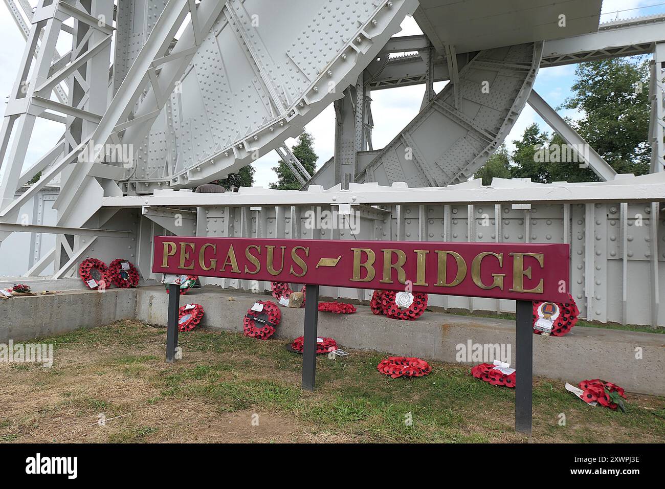 Pegasus Bridge Normandy France British attack on the German forces liberation of the Normans ...