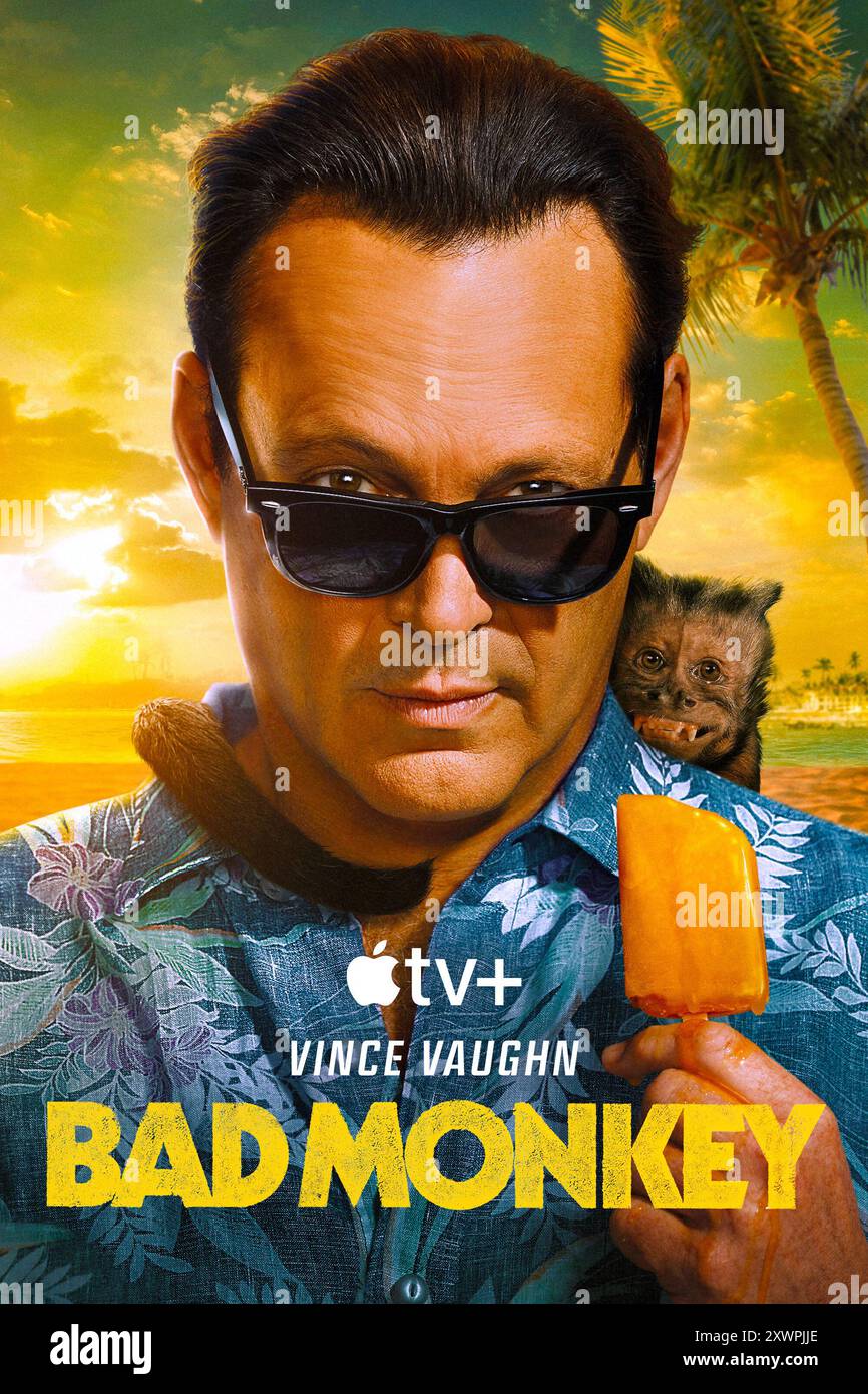 Bad Monkey poster Vince Vaughn Stock Photo - Alamy