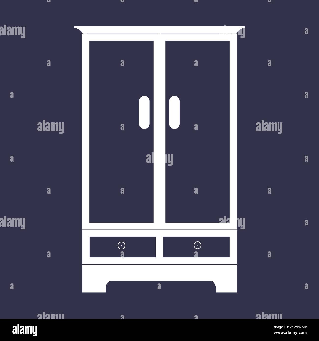 wardrobe icon vector illustration logo design Stock Vector Image & Art ...