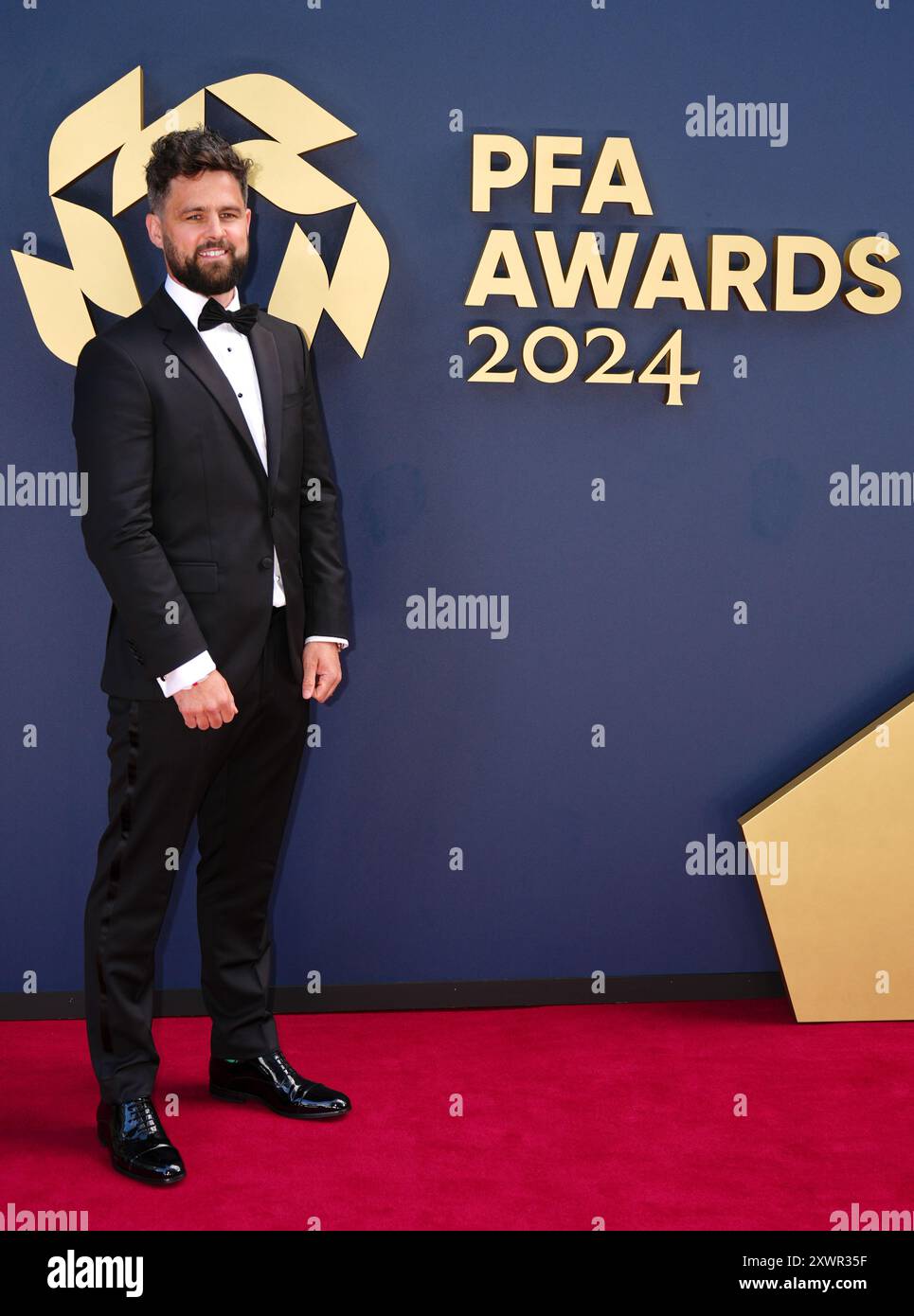 PFA Chief Operating Officer Patrick Coyle arrives for the 2024 PFA Awards at the Opera House ...