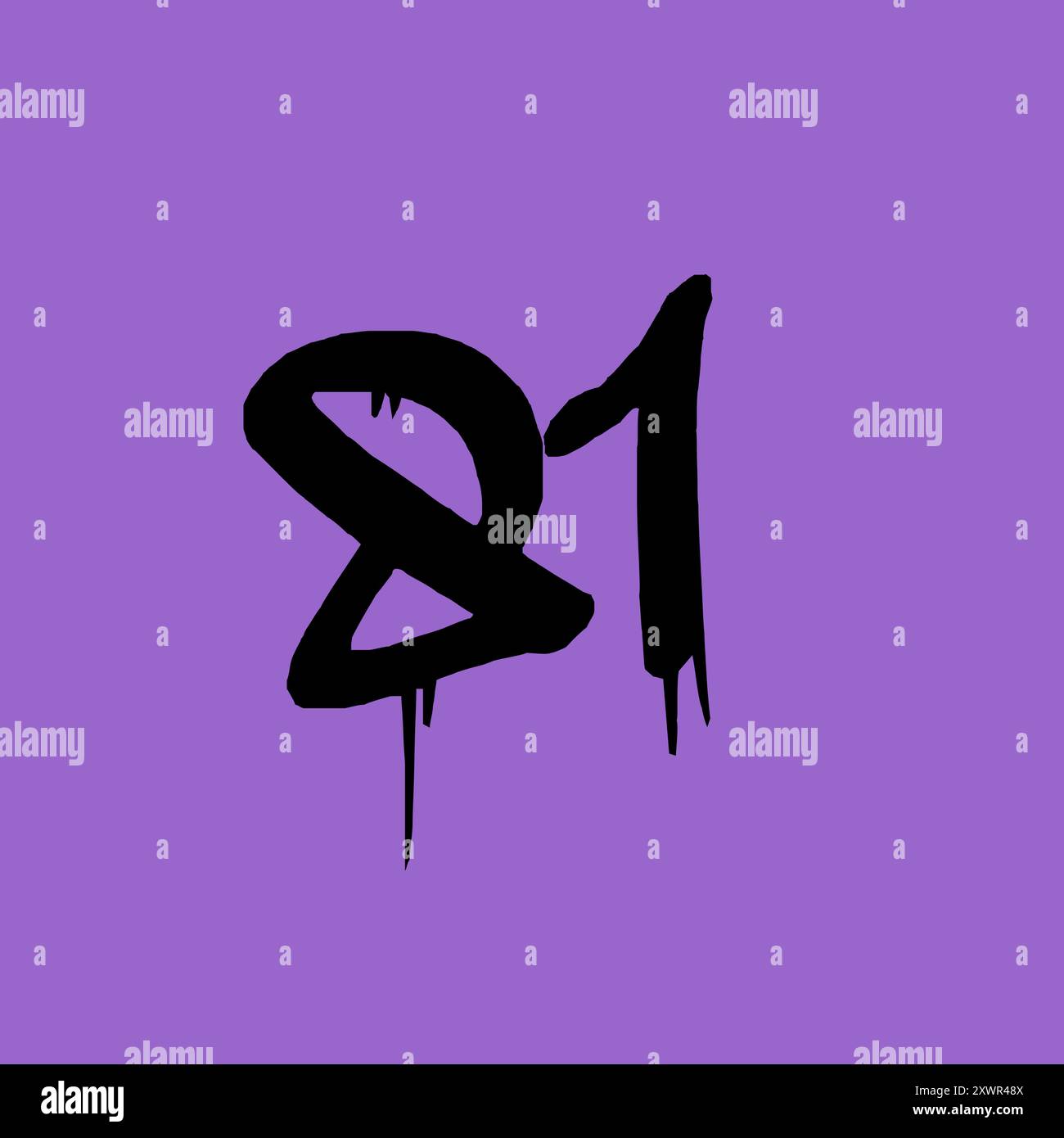 number signs with extraordinary styles and letter shapes with beautiful ...