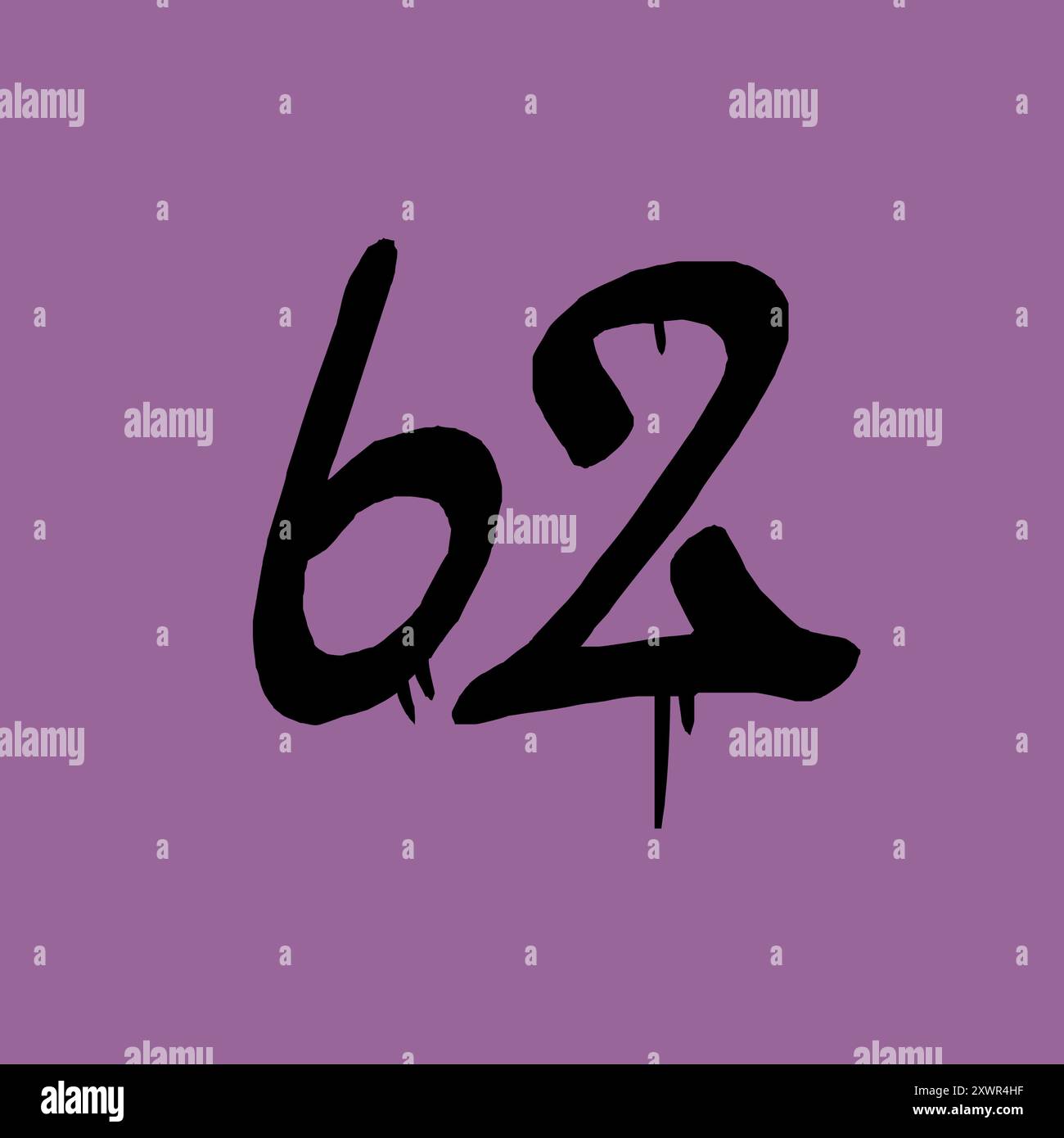number signs with extraordinary styles and letter shapes with beautiful ...