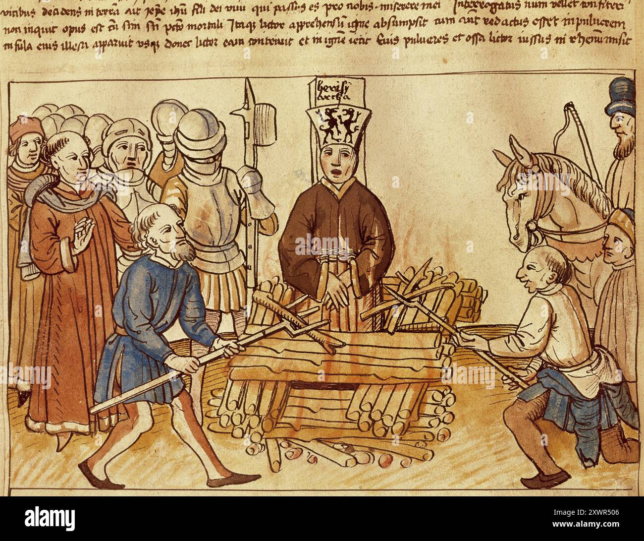 Jan Hus (1369-1415). Czech theologian and philosopher. Reformer ...