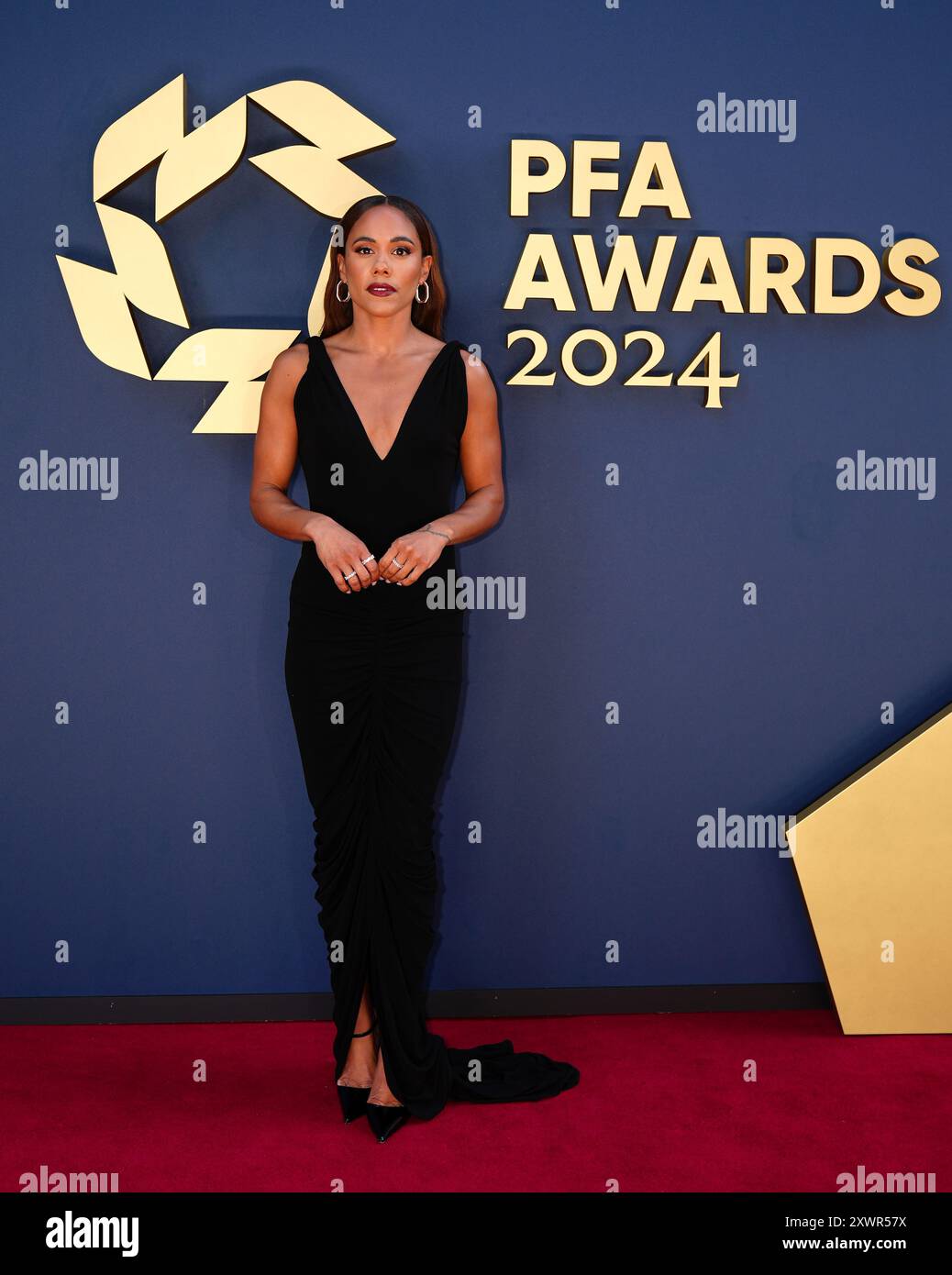 Alex Scott arrives for the 2024 PFA Awards at the Opera House ...