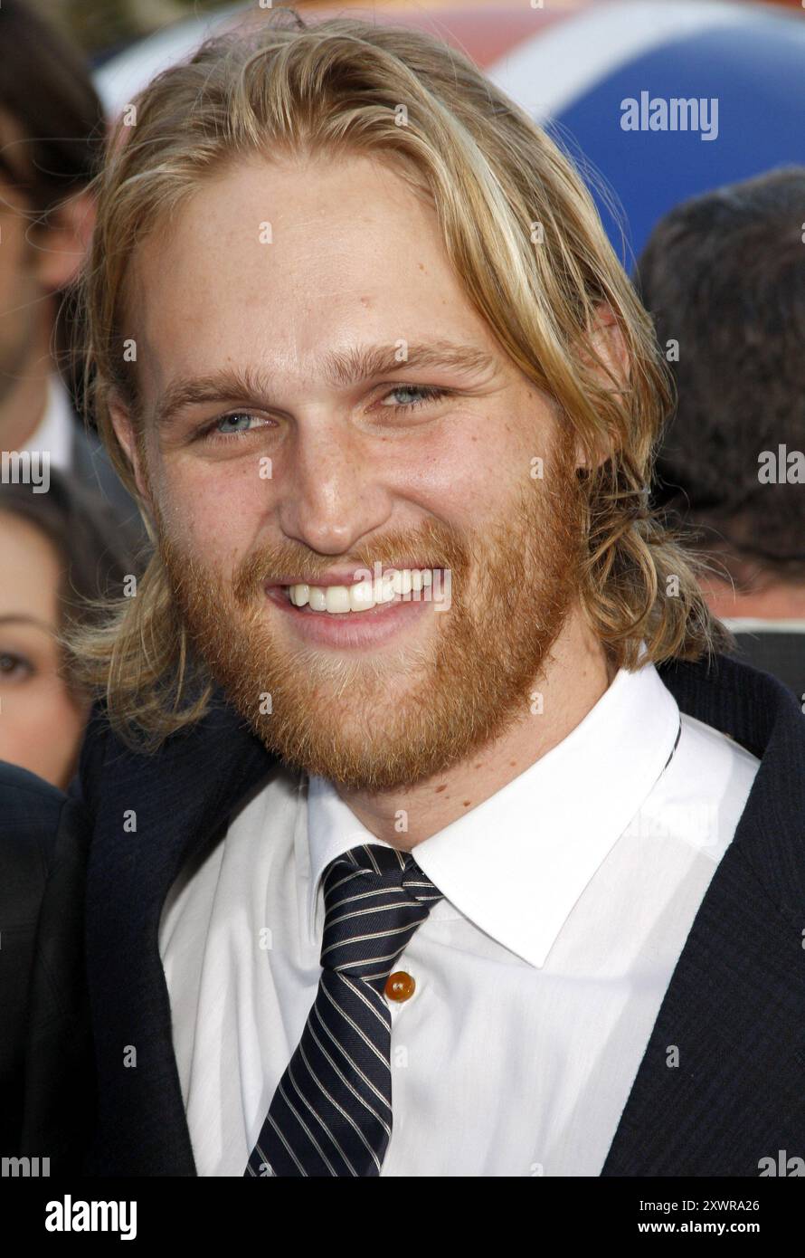 Wyatt Russell at the Los Angeles premiere of "22 Jump Street" held at ...