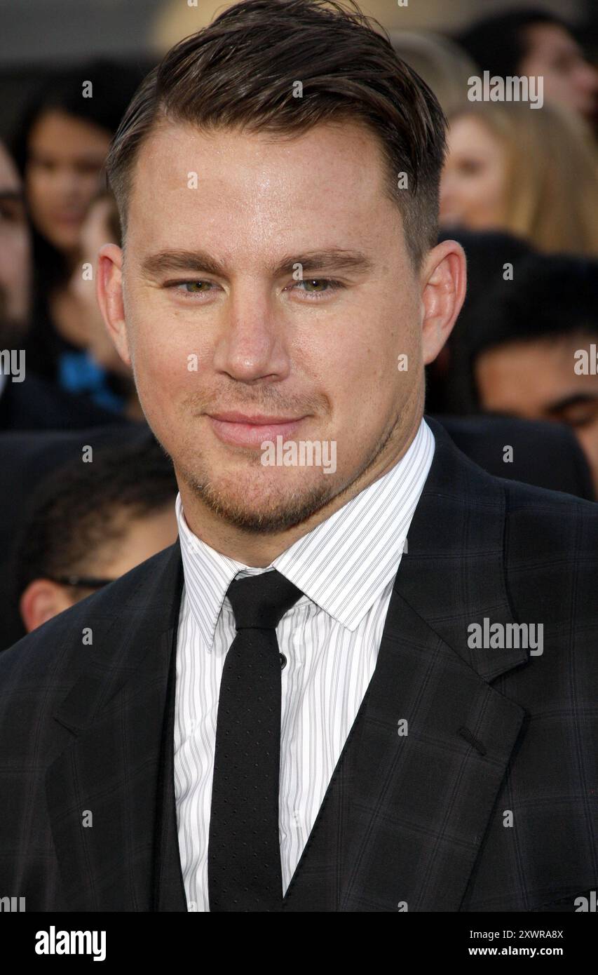 Channing Tatum at the Los Angeles premiere of "22 Jump Street" held at ...