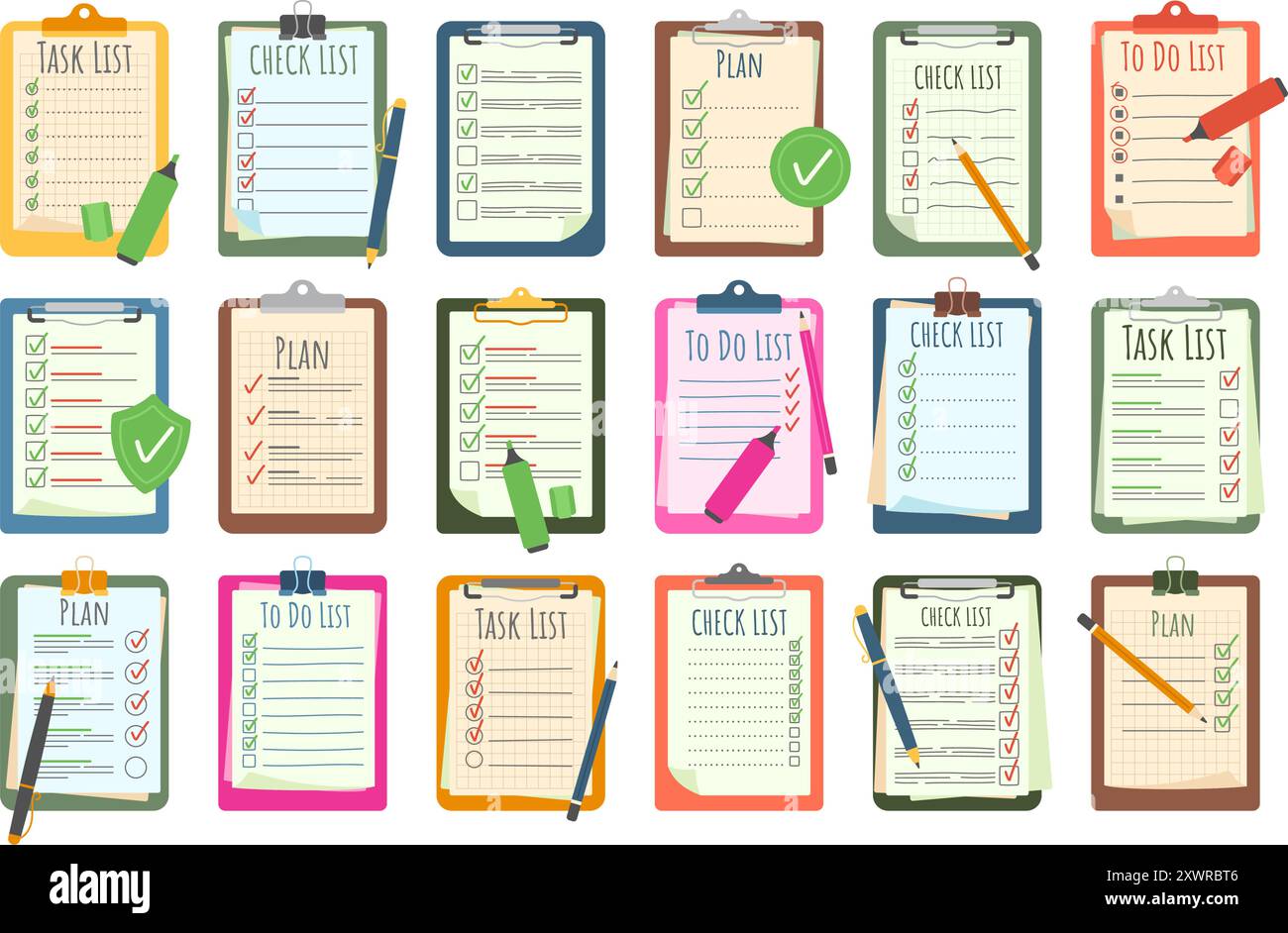 Lists hi-res stock photography and images - Alamy