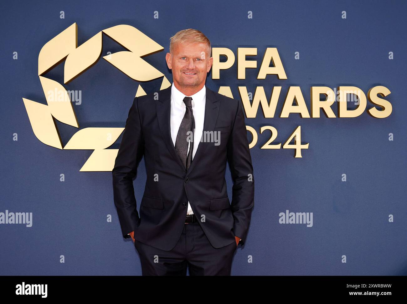 Alf-Inge Haaland arrives for the 2024 PFA Awards at the Opera House ...