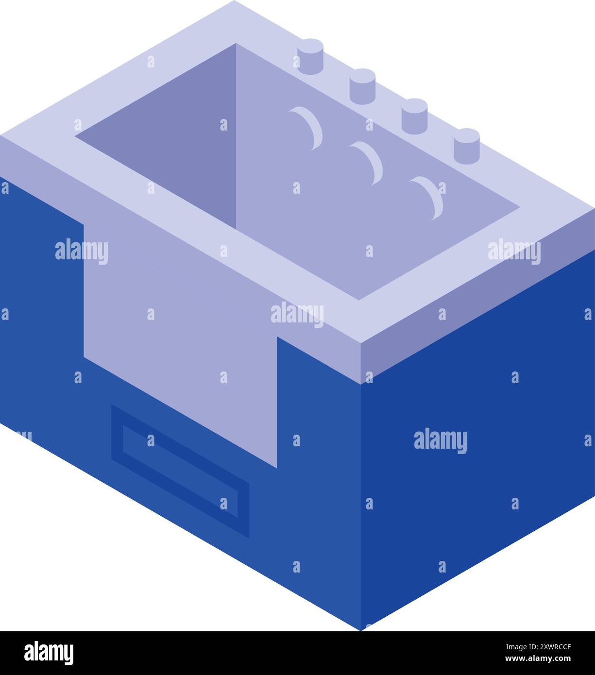 Hot tub spa nobody Stock Vector Images - Alamy