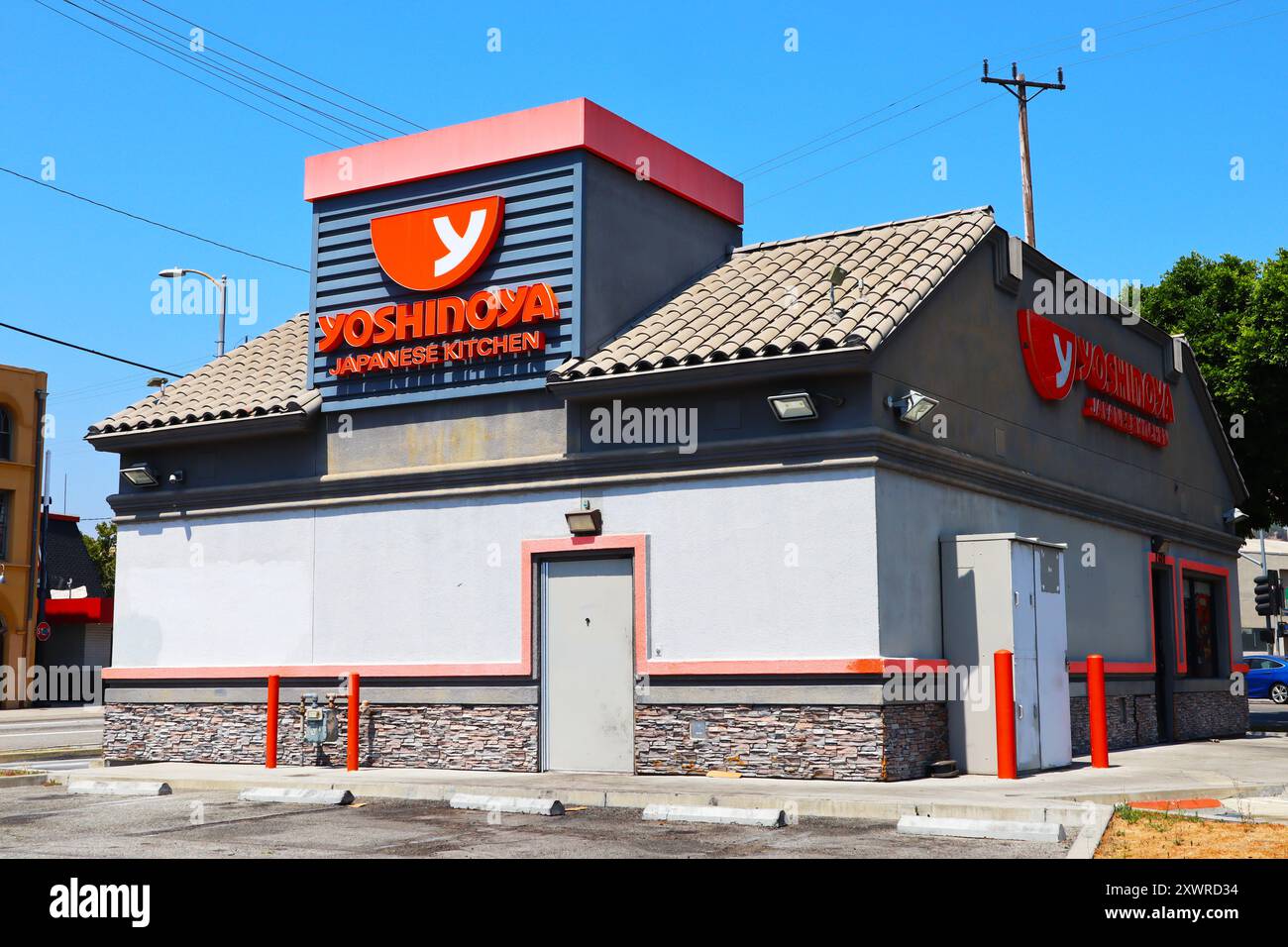 YOSHINOYA Japanese Kitchen Fast Food Restaurant Stock Photo - Alamy
