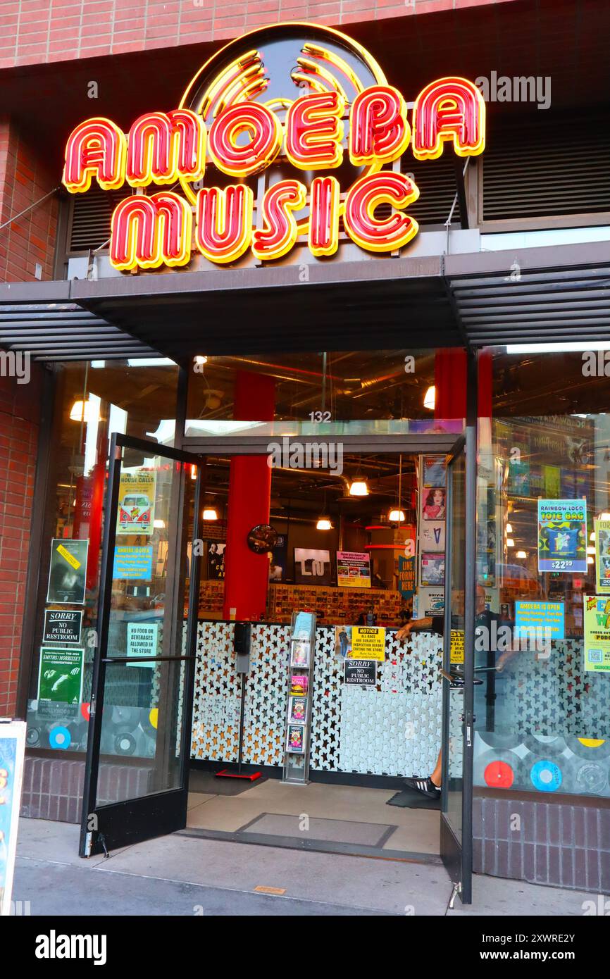 Amoeba music hollywood hi-res stock photography and images - Alamy